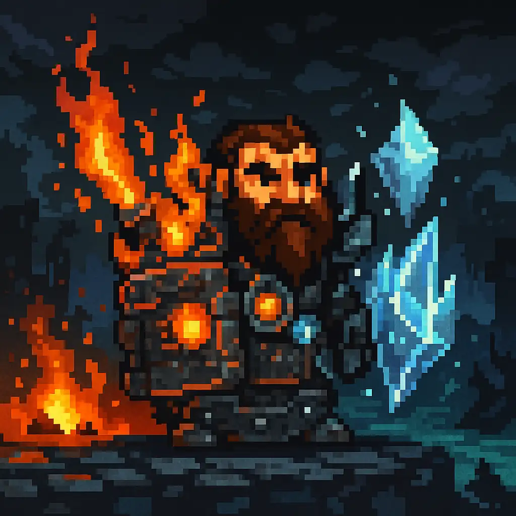 Dwarf Shaman Pixel